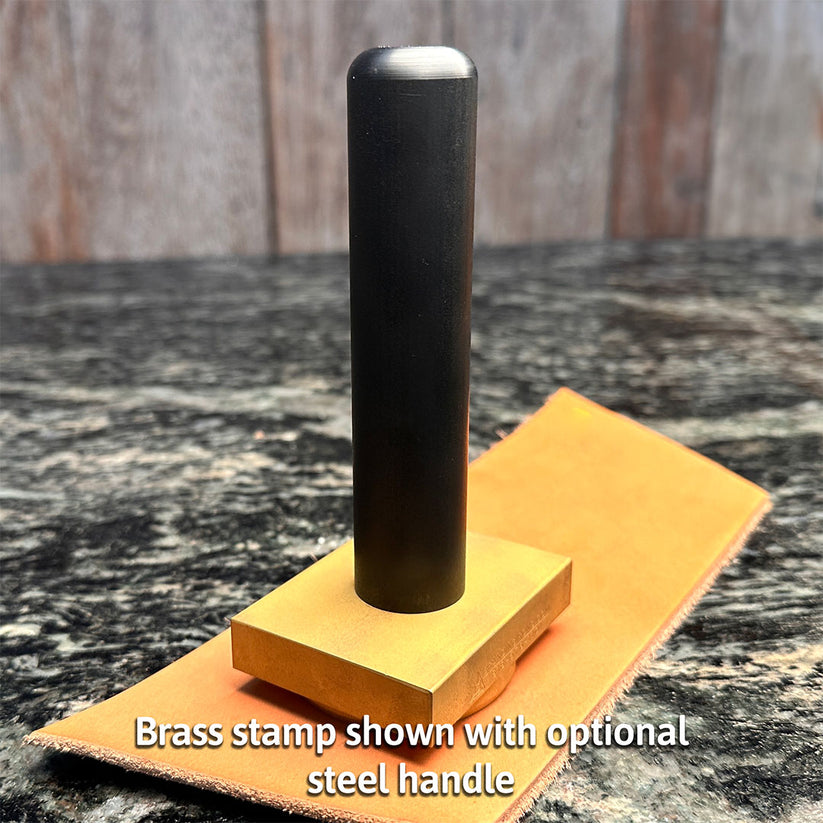 Custom Brass Leather Stamp – metalstamps.com